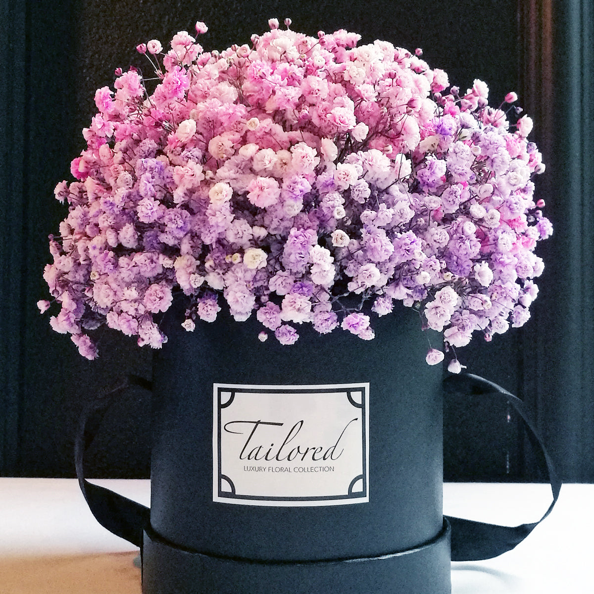 Baby's Breath Petite Flower Box – Tailored Floral