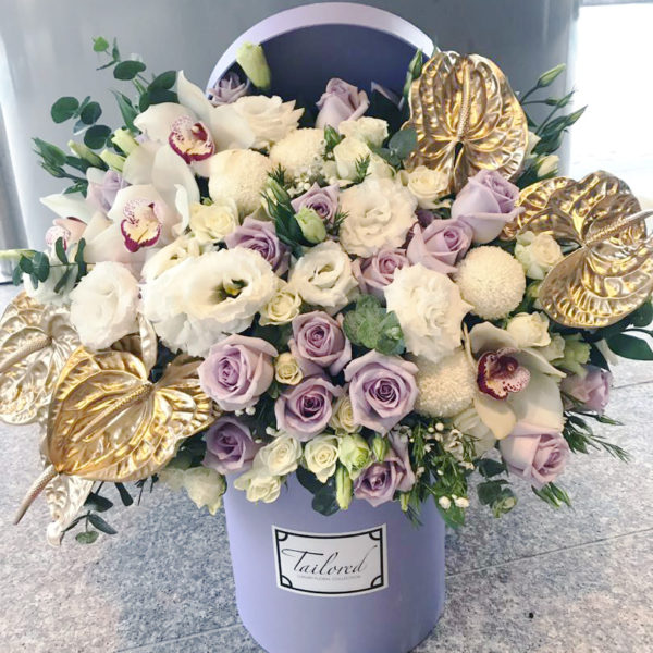 Tracy Hat Box – Tailored Floral